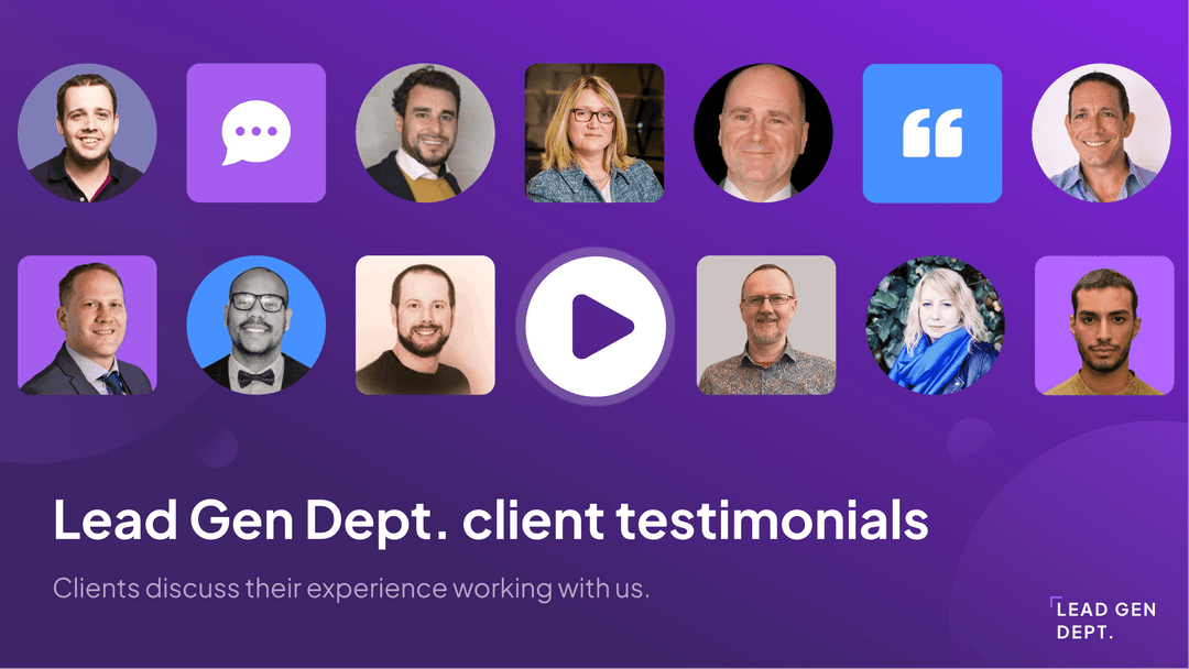 Lead Gen Department | B2B lead generation results & case studies